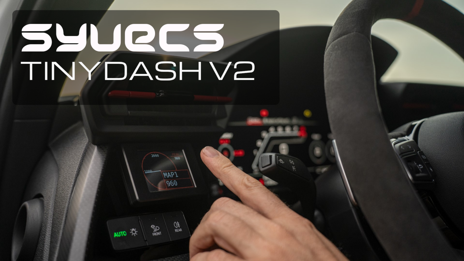 Syvecs TinyDash V2 – TouchScreen – Syvecs Powertrain Control